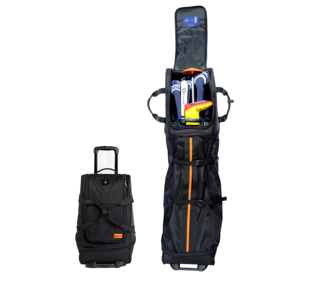Multi Use Traveler Roller Golf Bag - Midnight Blue – Stitch Golf