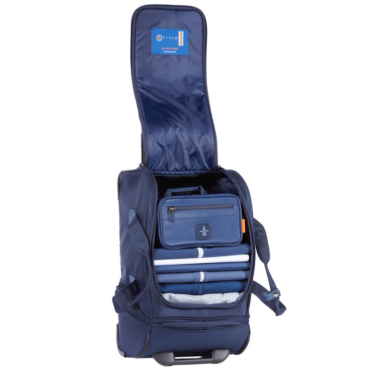 Multi Use Traveler Roller Golf Bag - Midnight Blue – Stitch Golf
