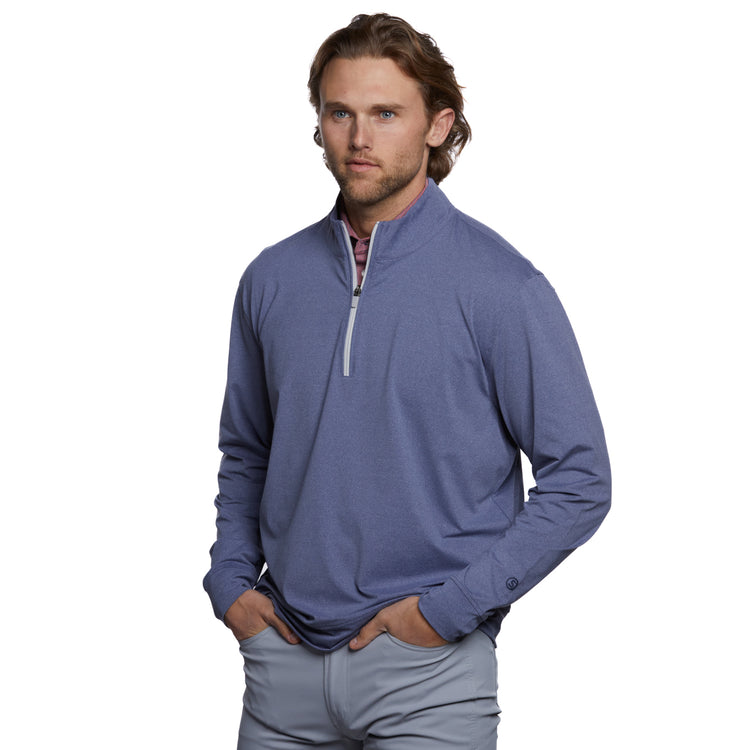 Scout Heathered Golf Quarter Zip – Stitch Golf