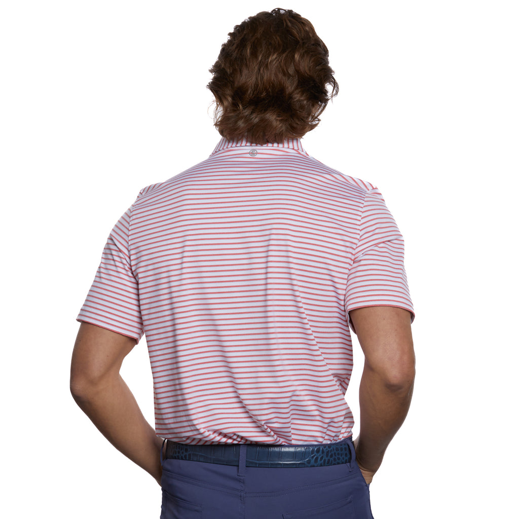 Broome Men's Striped Golf Polo – Stitch Golf