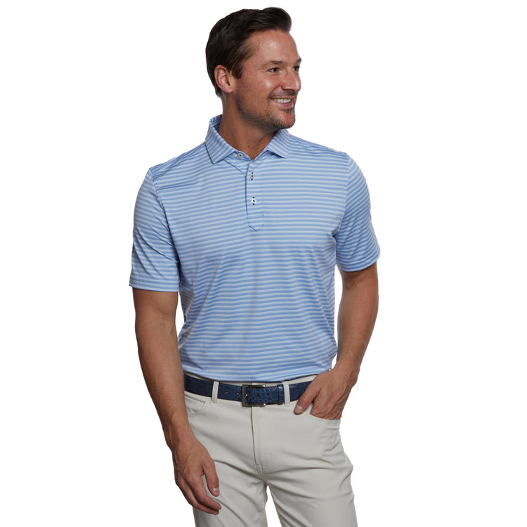 Broome Men's Striped Golf Polo – Stitch Golf