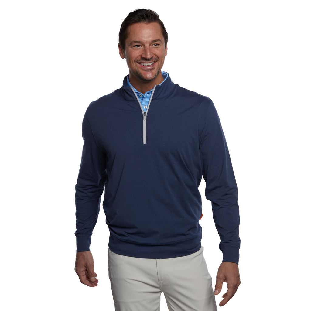 Scout Heathered Golf Quarter Zip – Stitch Golf
