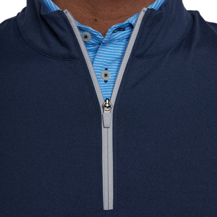 Scout Heathered Golf Quarter Zip – Stitch Golf