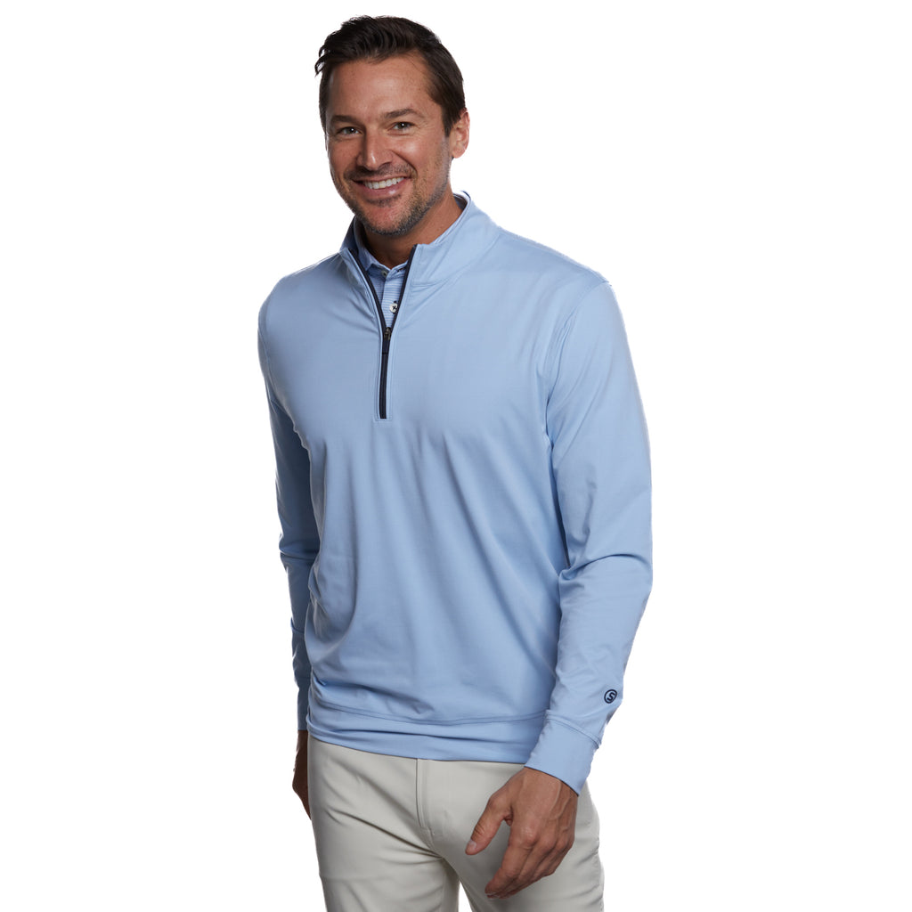 Scout Heathered Golf Quarter Zip – Stitch Golf
