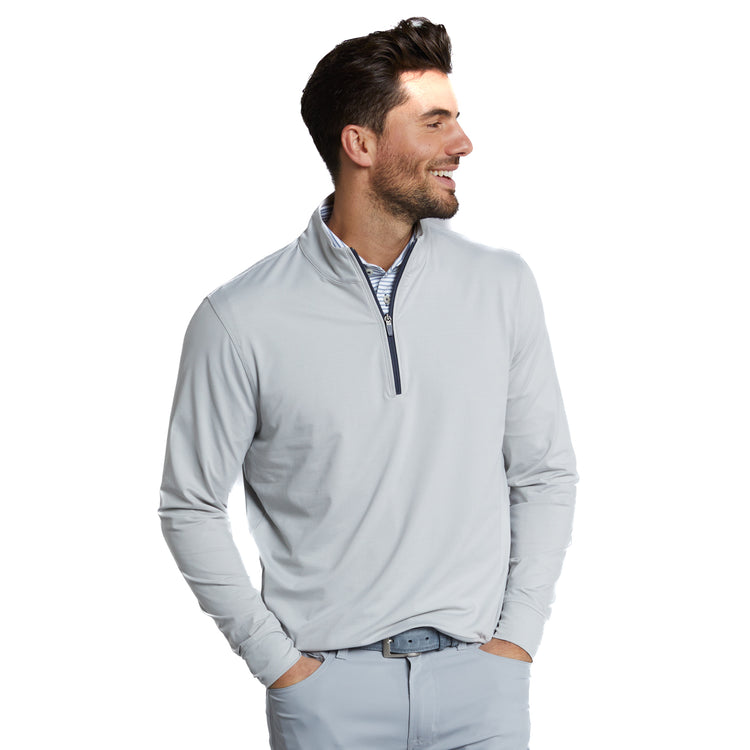 Scout Heathered Golf Quarter Zip – Stitch Golf