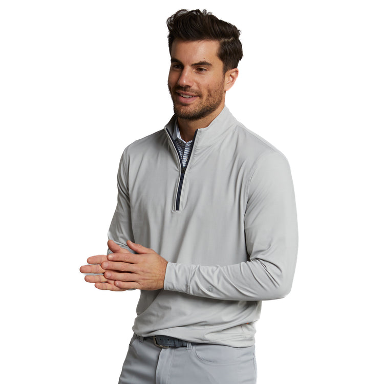 Scout Heathered Golf Quarter Zip – Stitch Golf