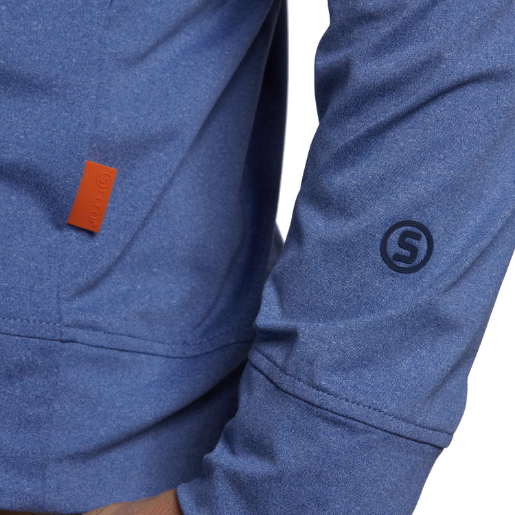 Scout Heathered Golf Quarter Zip – Stitch Golf