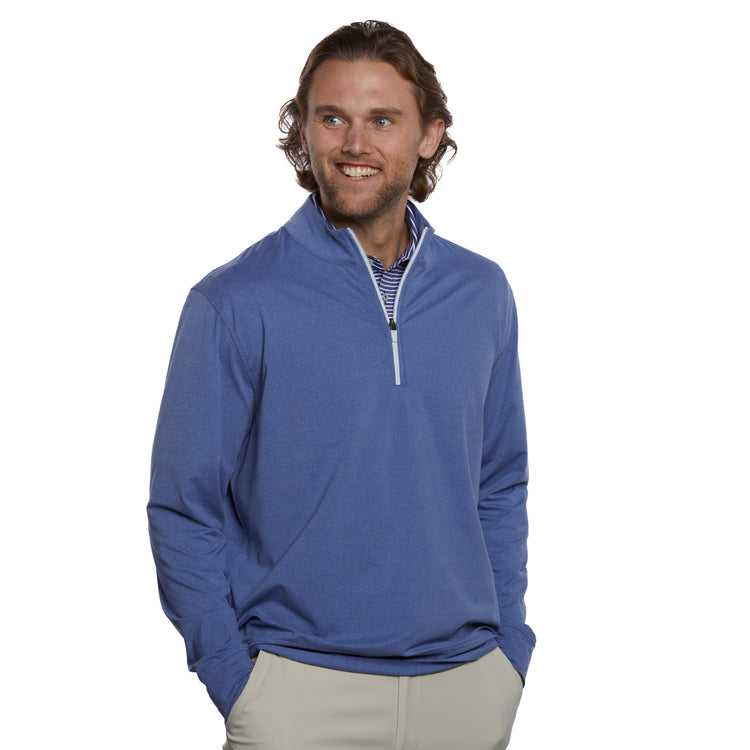 Scout Heathered Golf Quarter Zip – Stitch Golf
