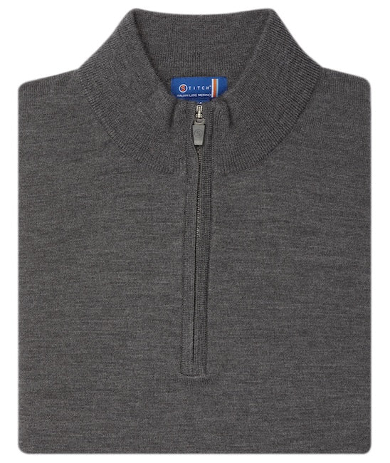 Wembley Merino Wool 1/4 Zip Golf Pullover – Stitch Golf
