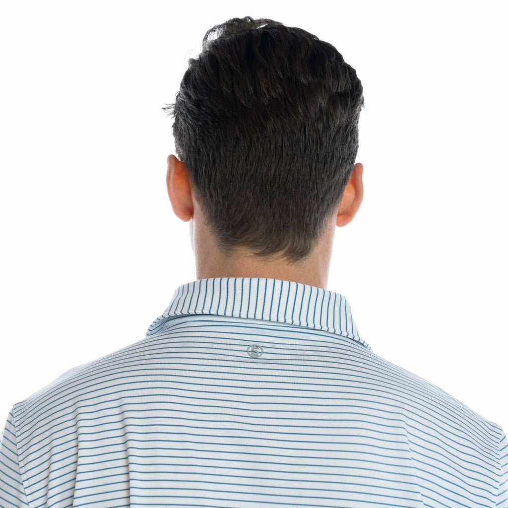 Princeton Striped Golf Polo – Stitch Golf