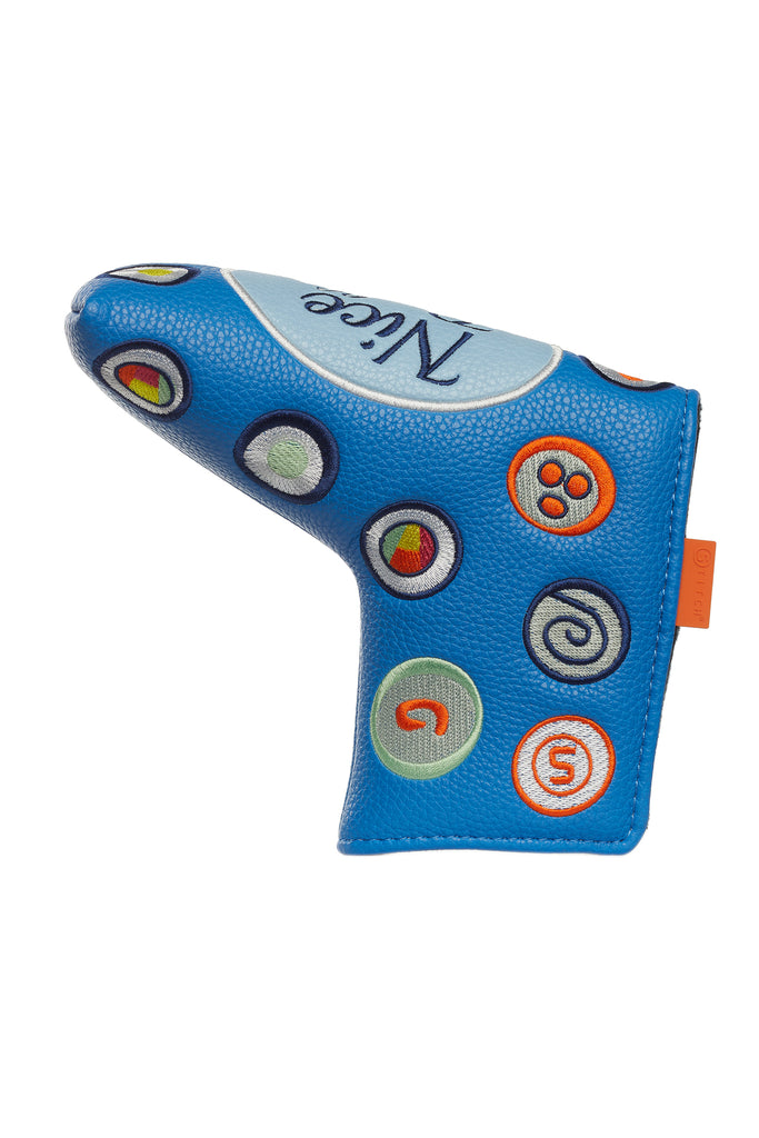 Nice Roll Blue Putter Cover – Stitch Golf
